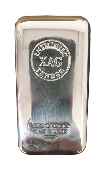 500g Silver Cast Bar - Intrinsic Tender
