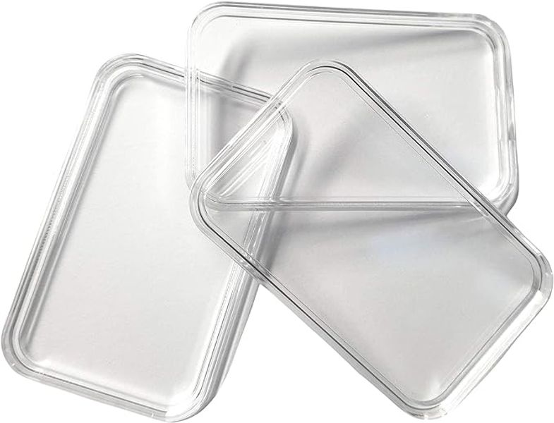 47mm x 27mm Acrylic Coin Capsules 10 Pack